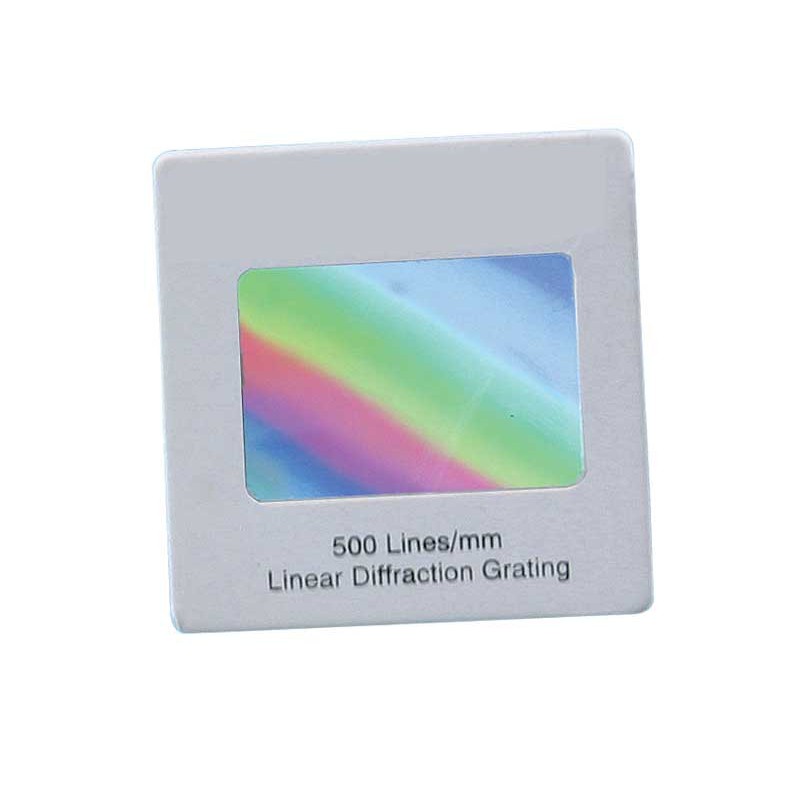 4212 Reticolo di diffrazione 500 linee – OPTIKASCIENCE
