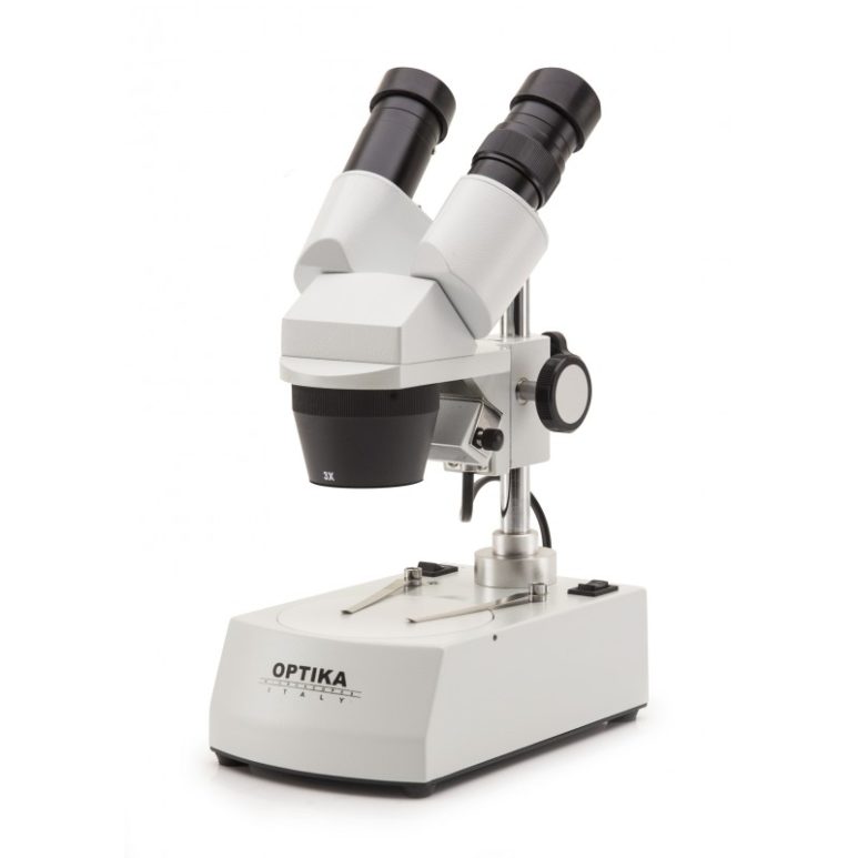 ST-30B-2L Stereomicroscopio binoculare, illuminazione incidente e trasmessa tungsteno ...