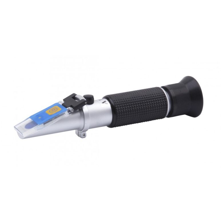 HR-150N Hand Refractometer, 0-80% Brix, Double Scale, Built-in LED ...